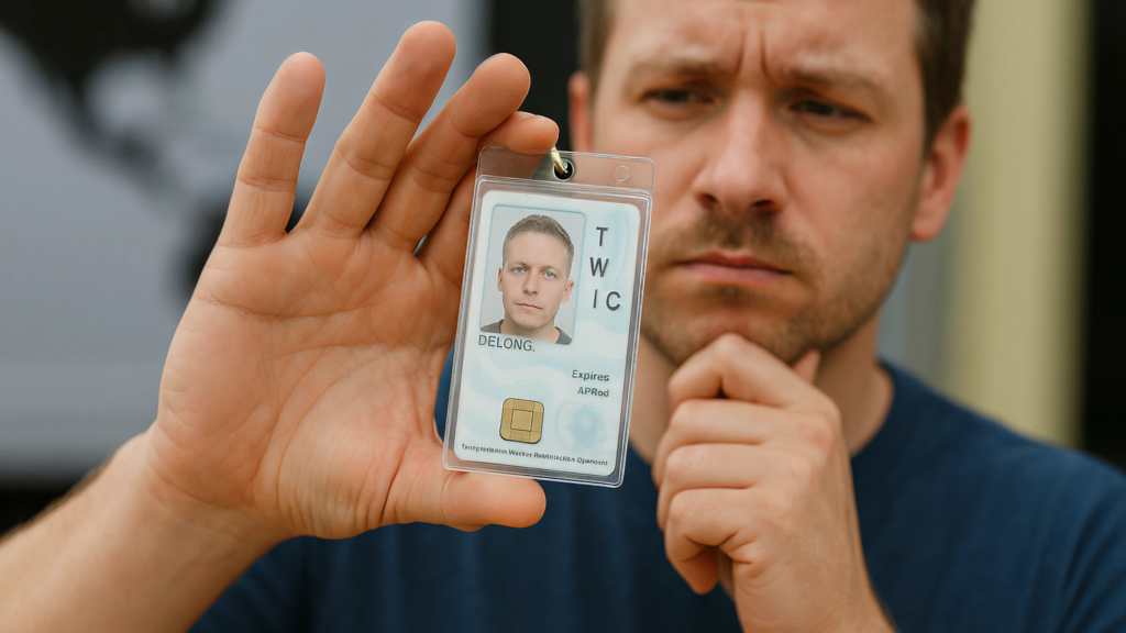 What is a TWIC, and what advantages does this credential offer?